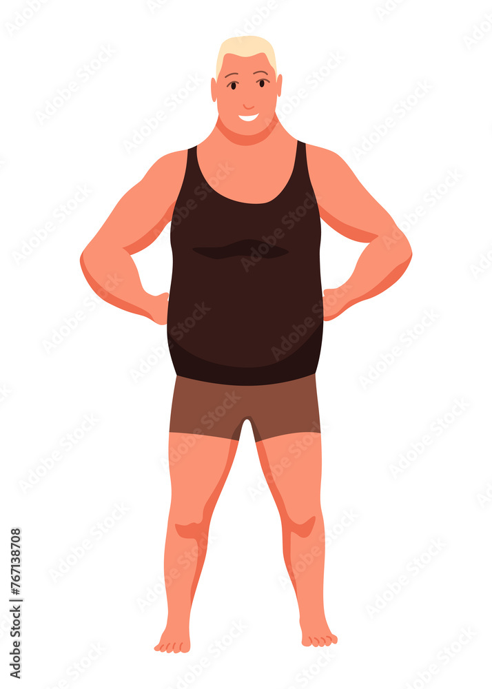 Male figure type icon. Body front view. Human anatomy, man standing ...