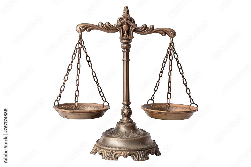 Stock-Illustration „Scales of justice representing balance and fairness ...