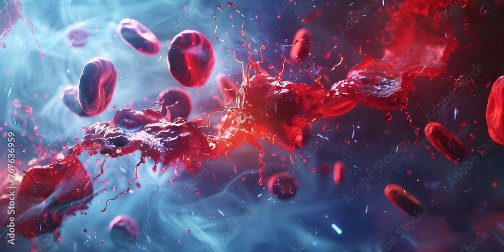 phases of Wound healing, hemostasis, inflammation , time lapse of wound ...