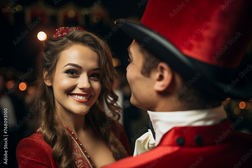 Foto de Stock Movie scene stylized picture image made with Generative ...