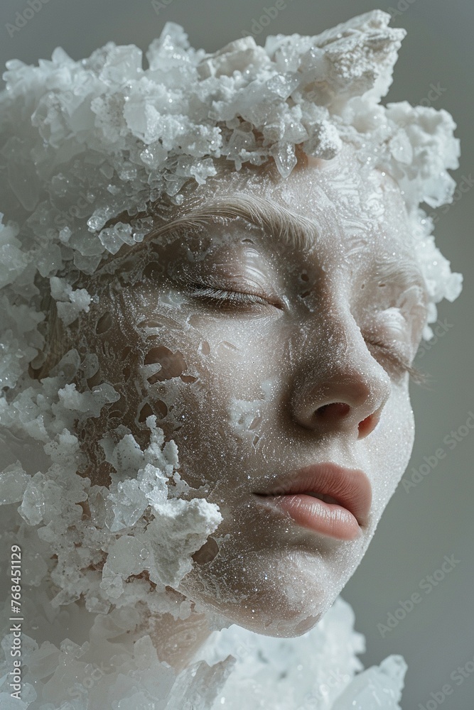 Lot's wife looked back and became a pillar of salt. Bible story. Stock ...