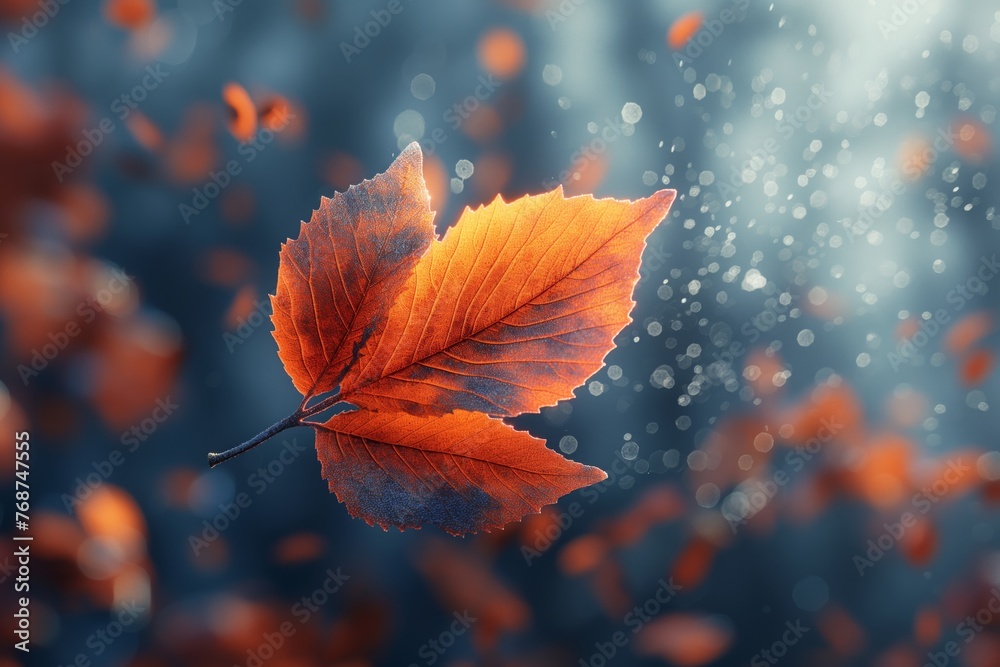 random, season fall,minimalist background, realistic, ultra realistic ...