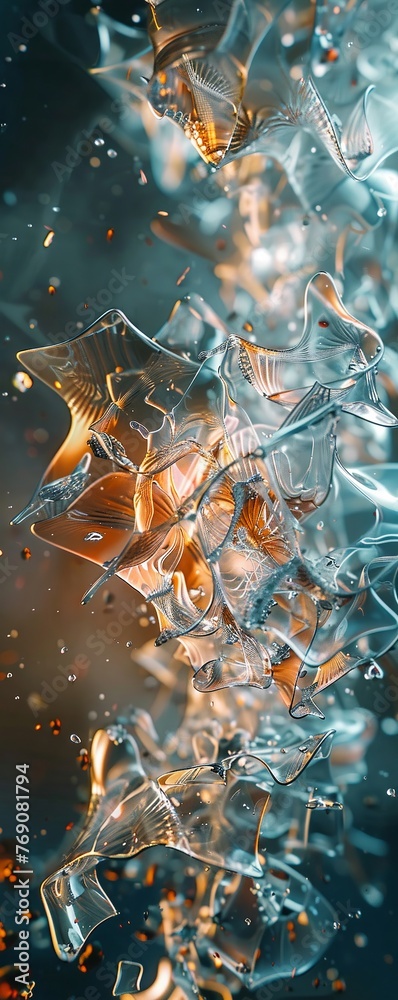 reveals layers of transformation Merge different elements in motion to ...