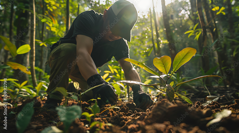 Rooted Renewal: Reforestation, tree planting, forest conservation ...