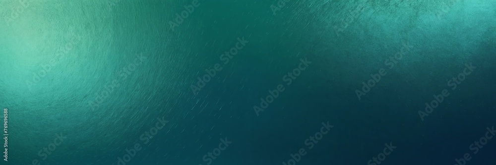 Sapphire blue to mint green color gradient shiny metal sheet surface ...