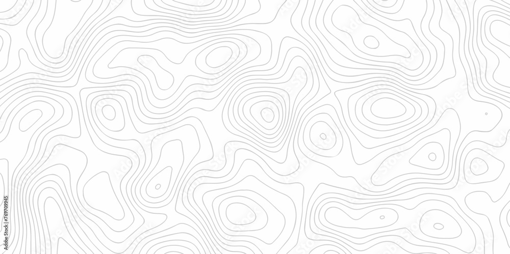 Vector geography landscape Topo contour map on white background ...
