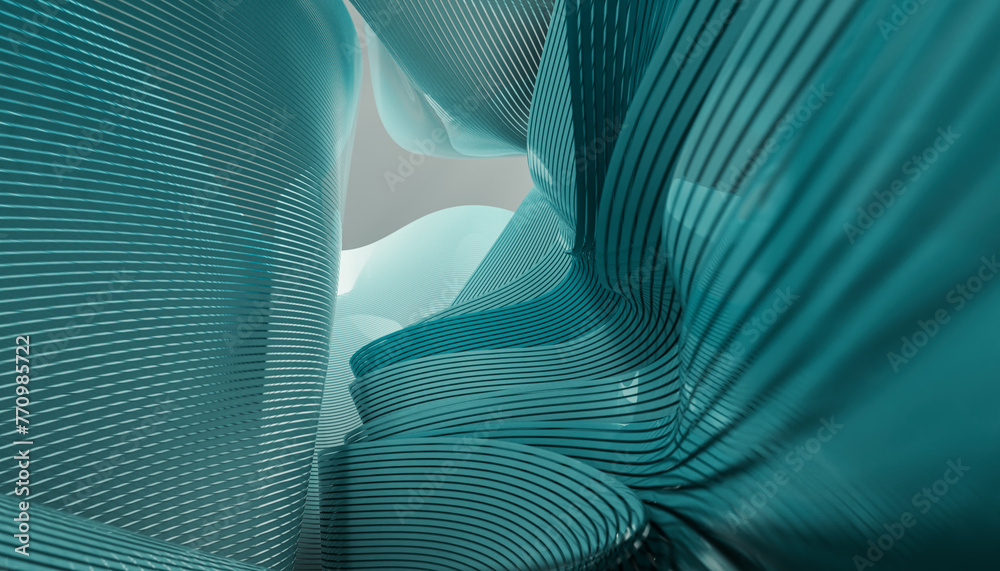 Abstract blue background with layers of textile Stock Illustration ...