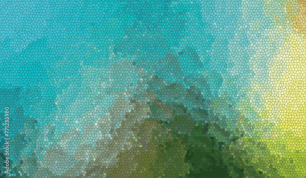 gradually blended abstract soft gradient mosaic grunge effect colorful ...