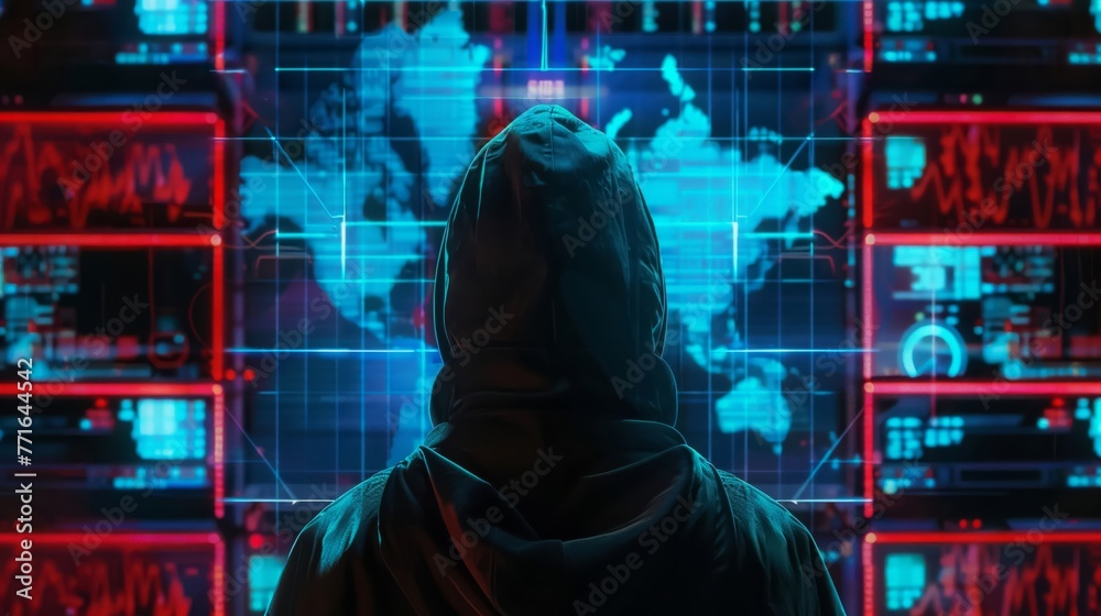 Pan tilt technique extortion in the digital age with a hackers screen ...