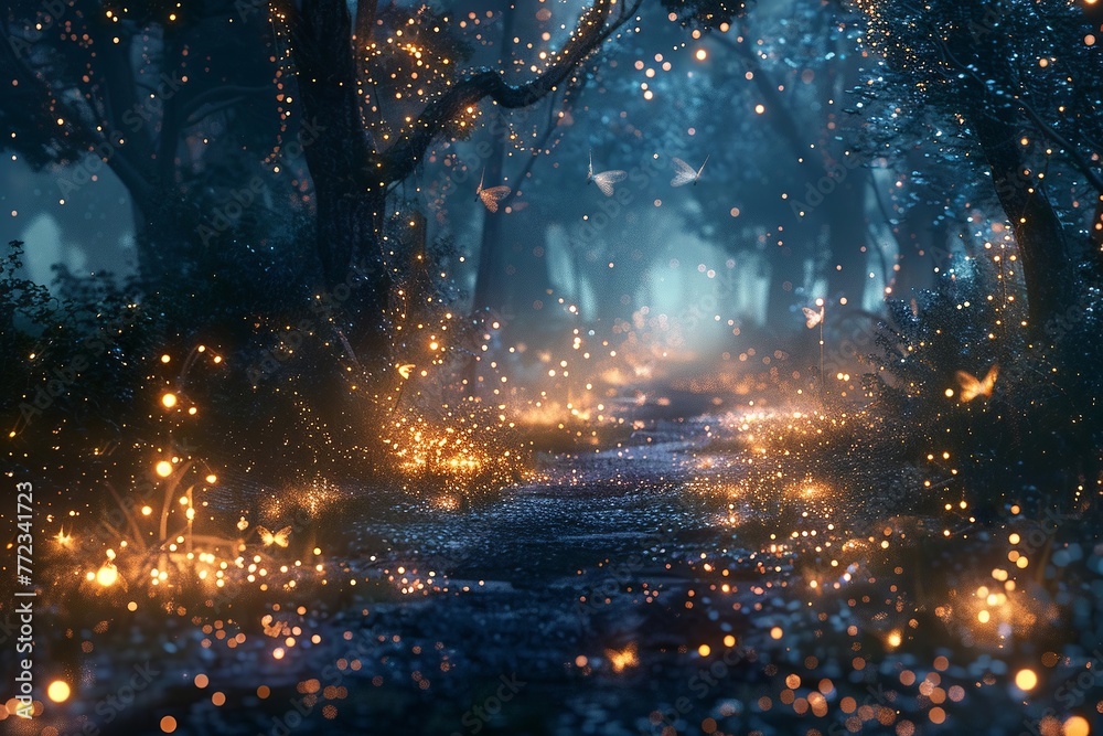 Create a magical storybook atmosphere with virtual reality scenes and ...