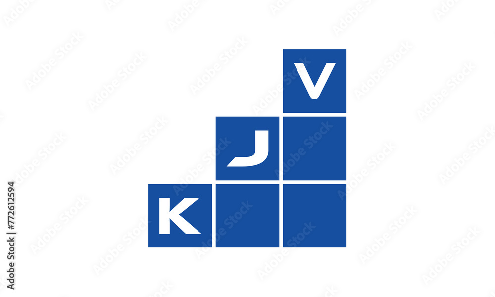 KJV initial letter financial logo design vector template. economics ...