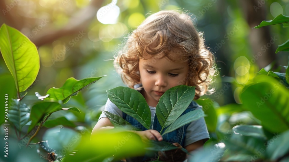 Embark on a journey into the wilderness with kids. Explore plants ...