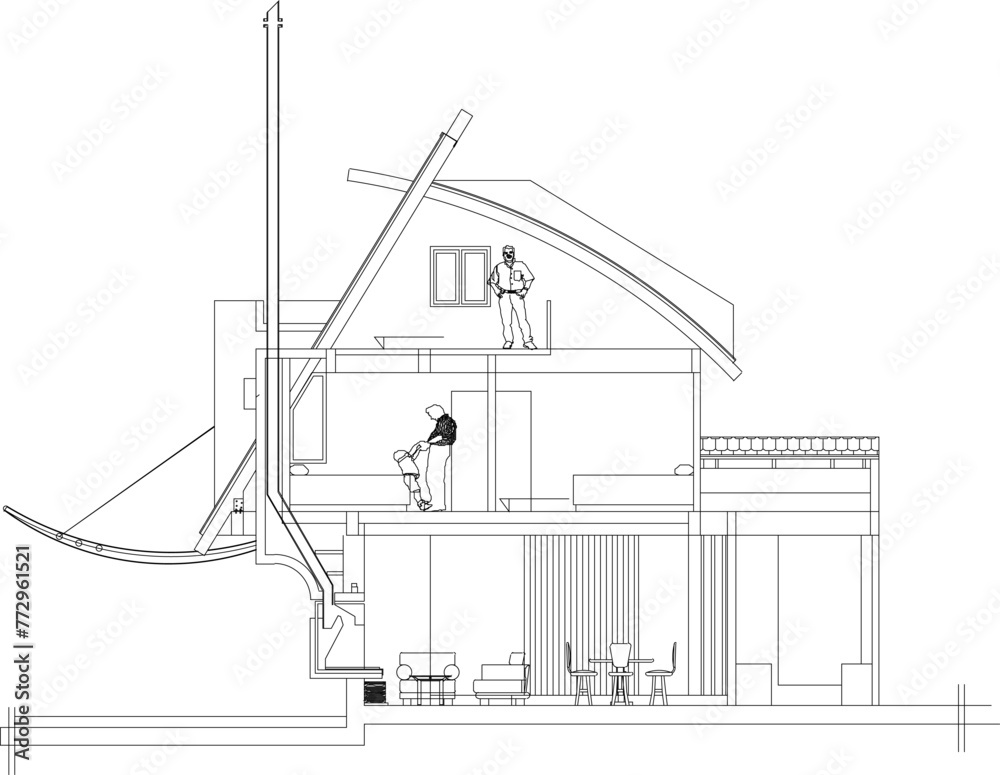 Adobe Illustrator Artwork vector design sketch illustration of section ...