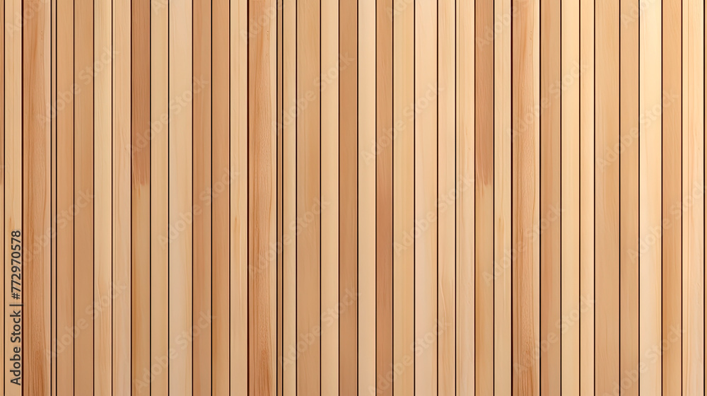 Vertical wooden slats on a wall Stock Photo | Adobe Stock