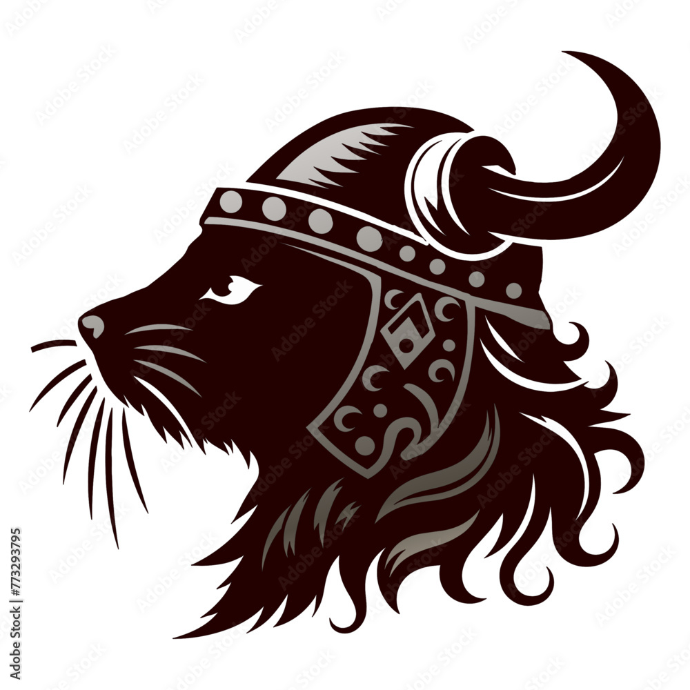 This compelling artwork features an anthropomorphic rat as a formidable ...