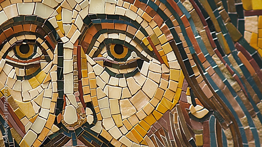 Jesus is everywhere, Jesus is watching you, Jesus Christ Face made of ...