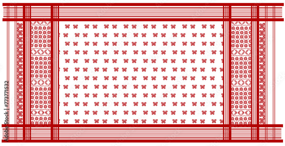 gamusa, gamosa assam . The gamosa, also known as gamusa, holds great ...