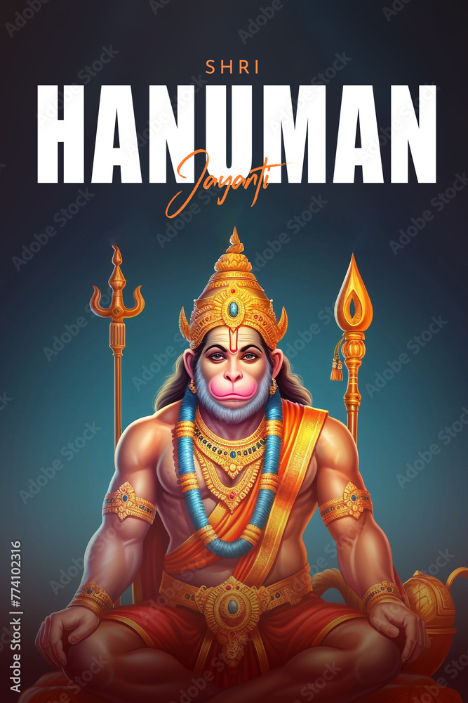 Jay Shri Ram,Happy Hanuman Jayanti, celebrates the birth of Lord Sri ...