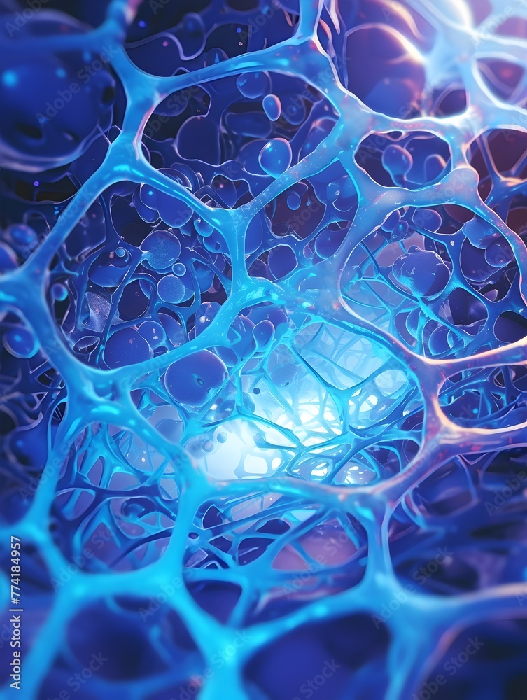 Captivating Microscopic Glimpse of Alveolar Cells in Lung Gas Exchange ...