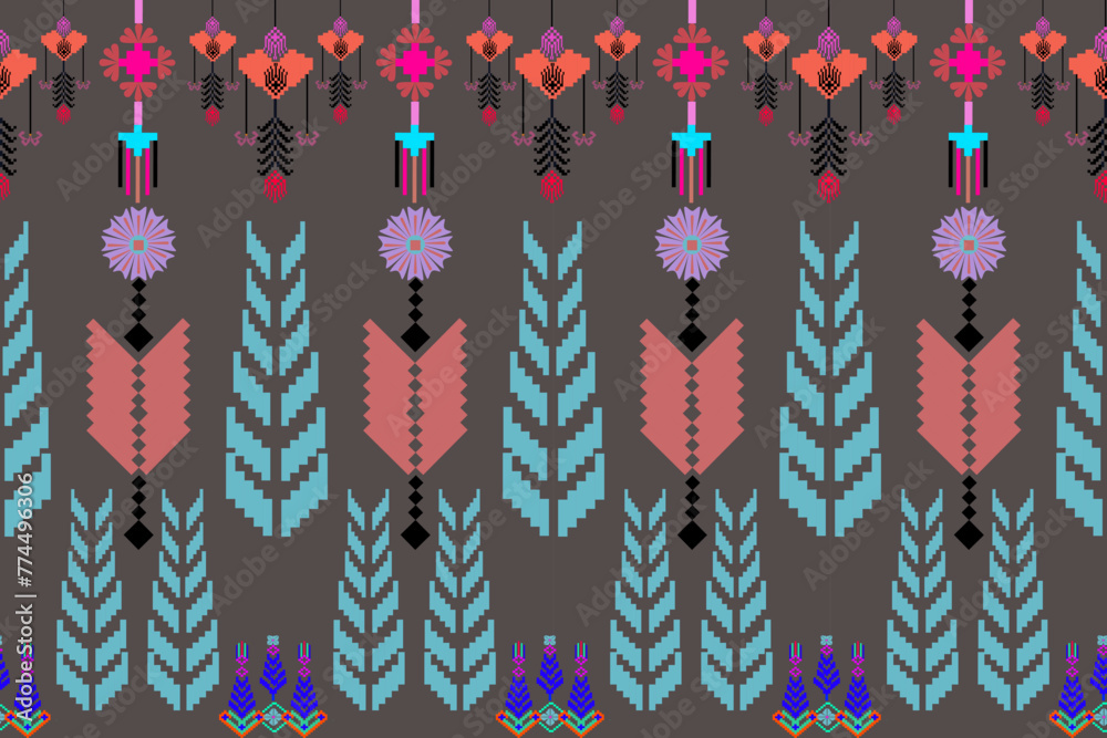 This is the local fabric pattern and native fabric pattern, which are ...