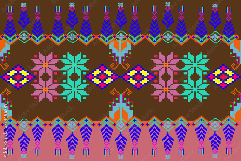 This is the local fabric pattern and native fabric pattern, which are ...