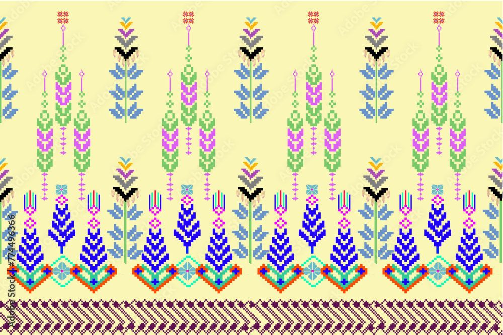 This is the local fabric pattern and native fabric pattern, which are ...