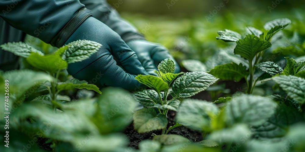 Utilizing Technology for Monitoring Plants in a Large Plantation. Concept Smart Irrigation ...