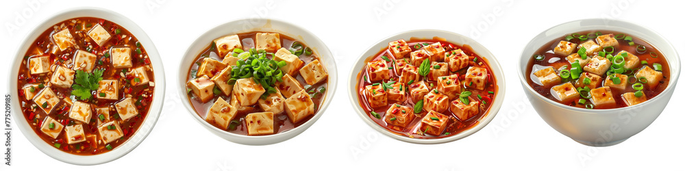 Ma Po Tofu clipart collection, symbol, logos, icons isolated on ...