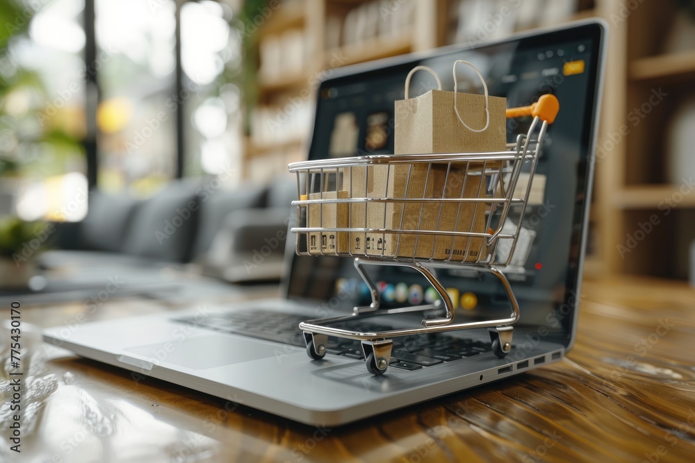 Online ordering, streamline purchases with power of internet. embrace ...