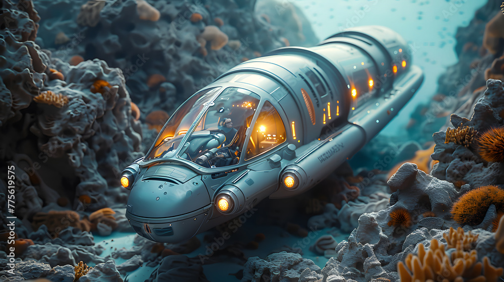 Future of Maritime Transportation, Journey in the Ocean Depths with Hi ...