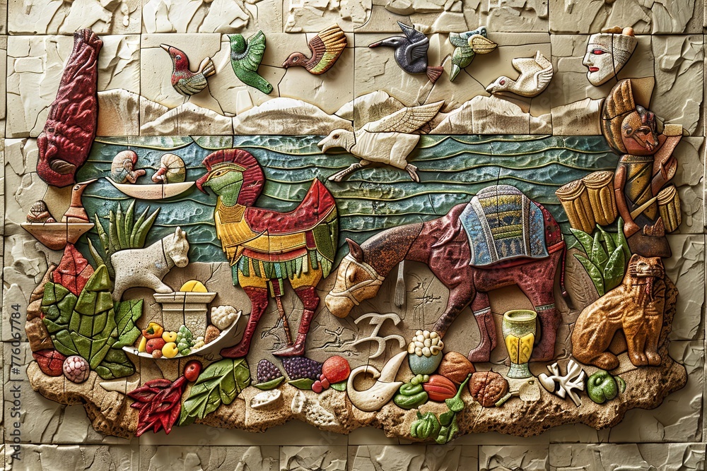 Haggadah Hieroglyphics an artistic rendition of the Passover Haggadah ...