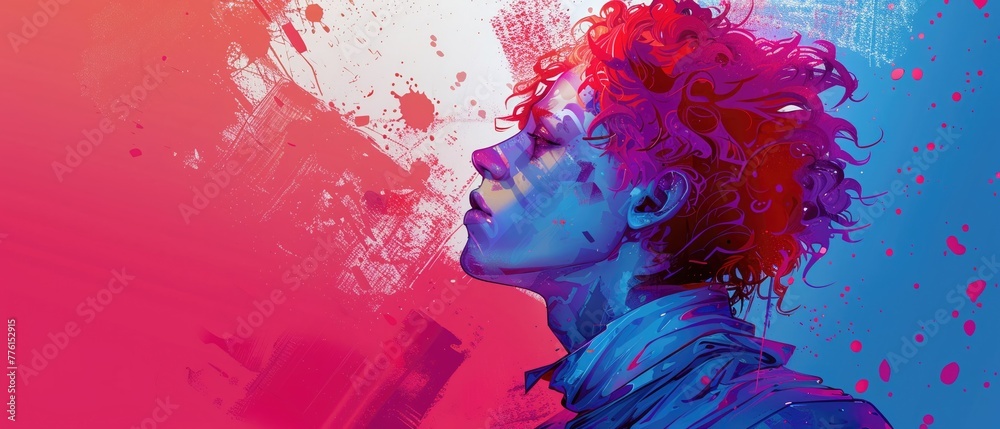 Illustrate a scene that fuses historical figures like Socrates with ...