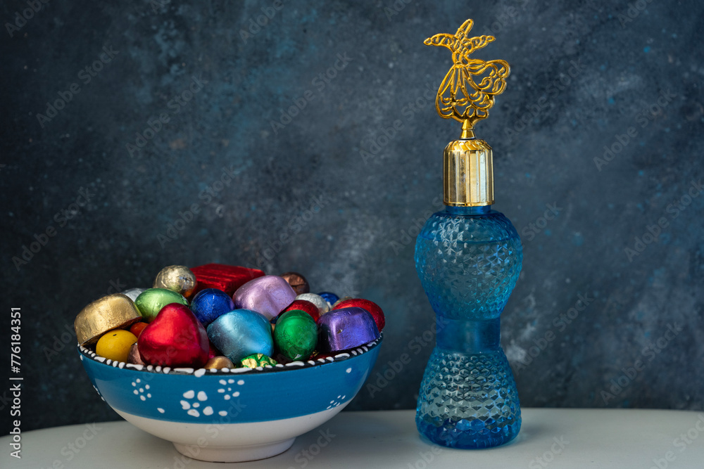 Eid Celebration Photo, Cologne and Chocolate (Kolonya ve Çikolata ile ...