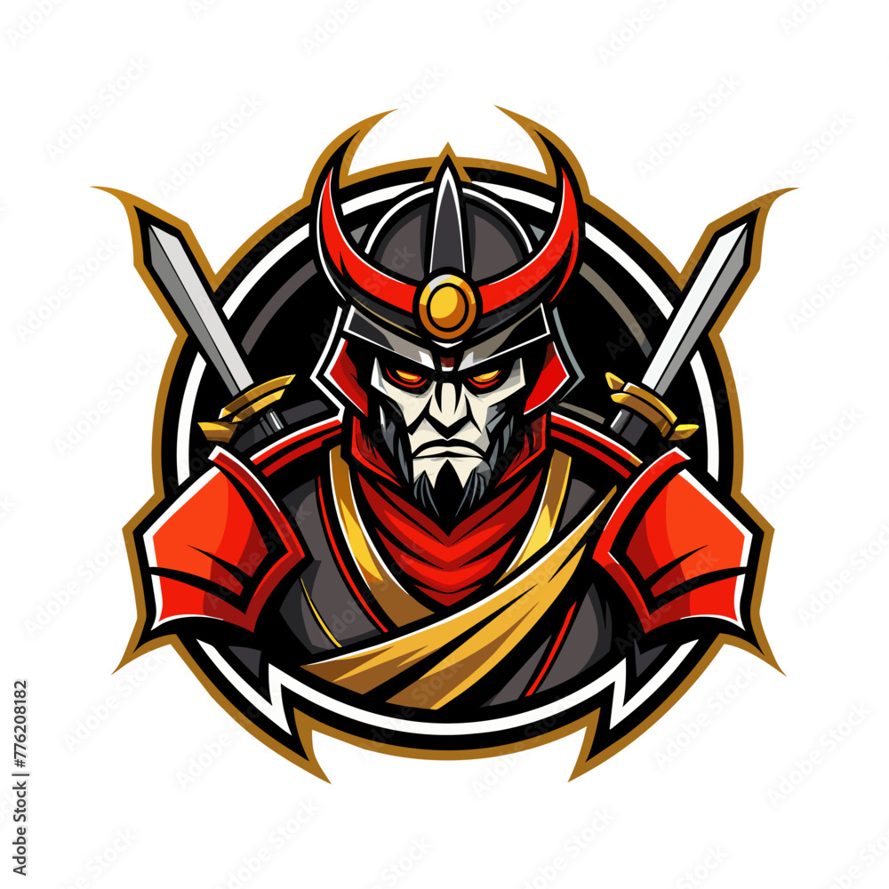Viking gaming mascot logo icon element vector graphic sign symbol ...