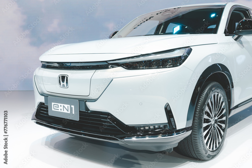new Honda e:N1 Electric Car, Japanese transnational corporation Honda Motor. Sustainable ...
