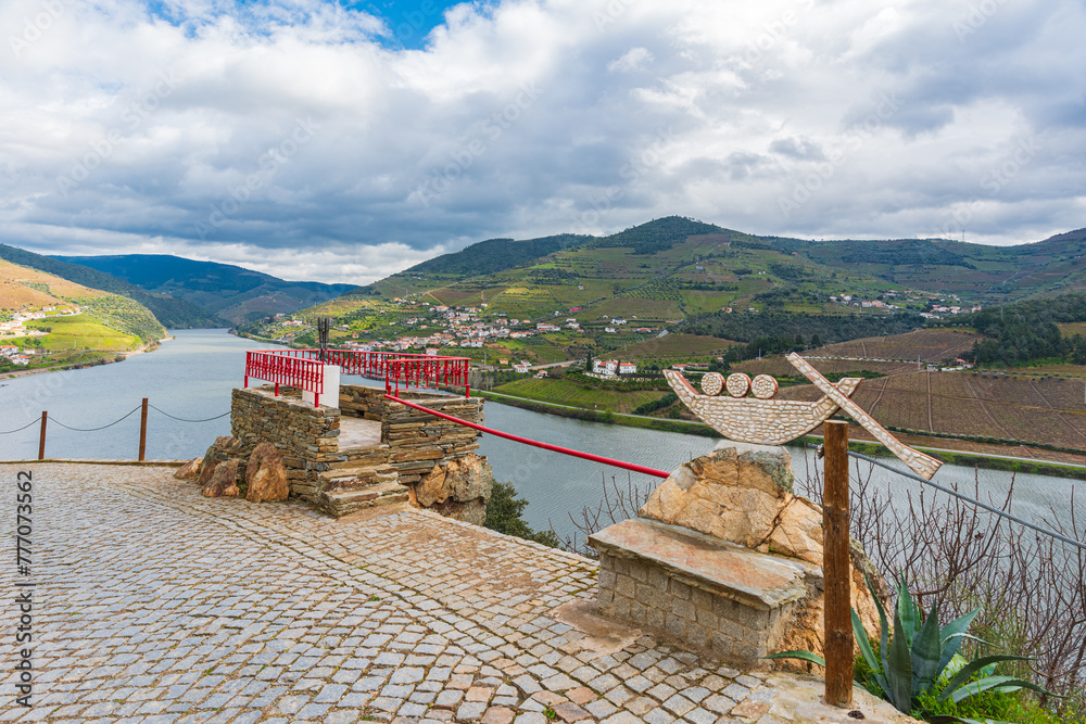 Douro Valley,Portugal. The Douro Valley is a Portugal's most famous and ...