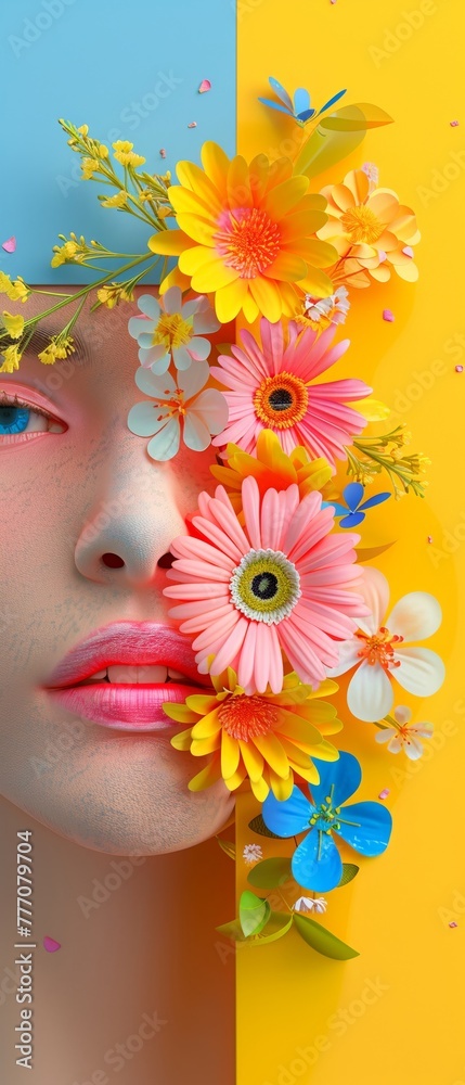 Create a desktop wallpaper with a focal point based on the rule of ...