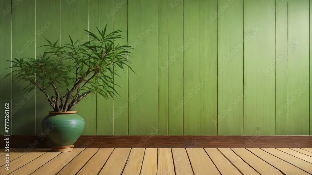 Zen-inspired murals and textures that invoke a sense of tranquility and ...