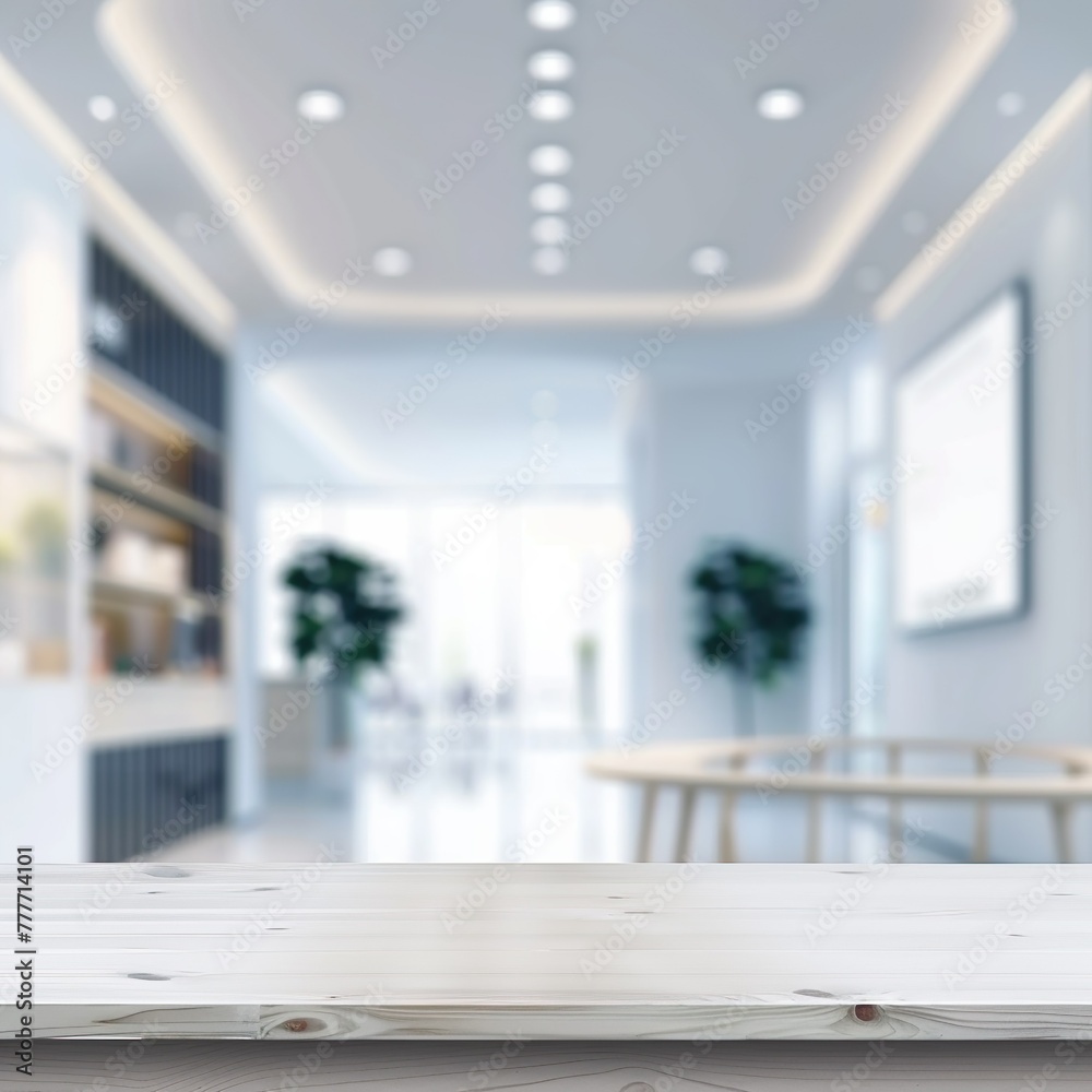 Blur office room interior of background product Stock Photo | Adobe Stock