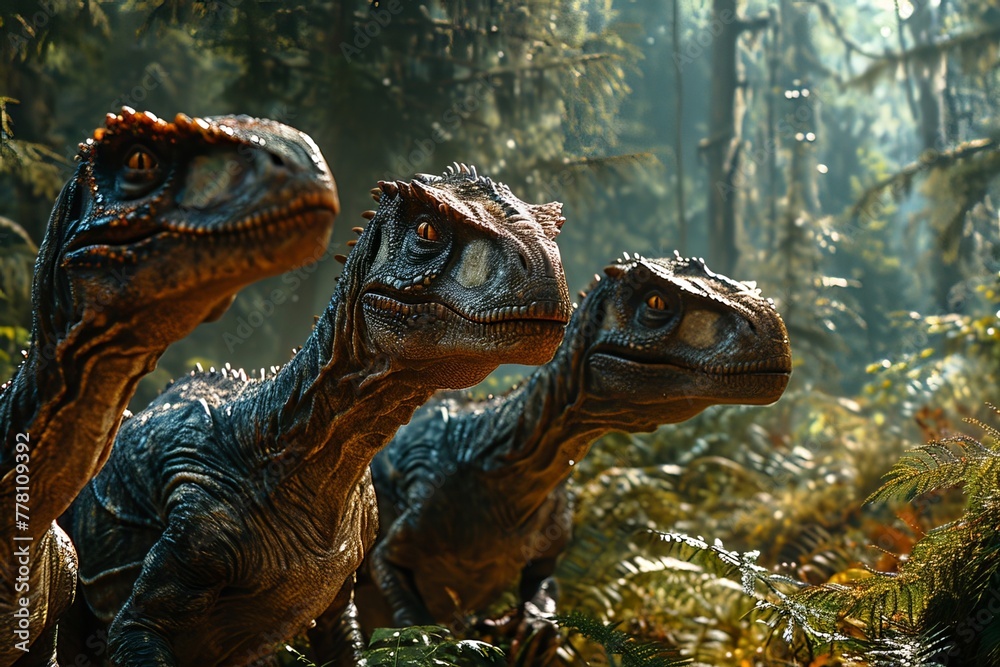 Prehistoric Giants: Impressive Images of Ancient Dinosaurs Stock ...