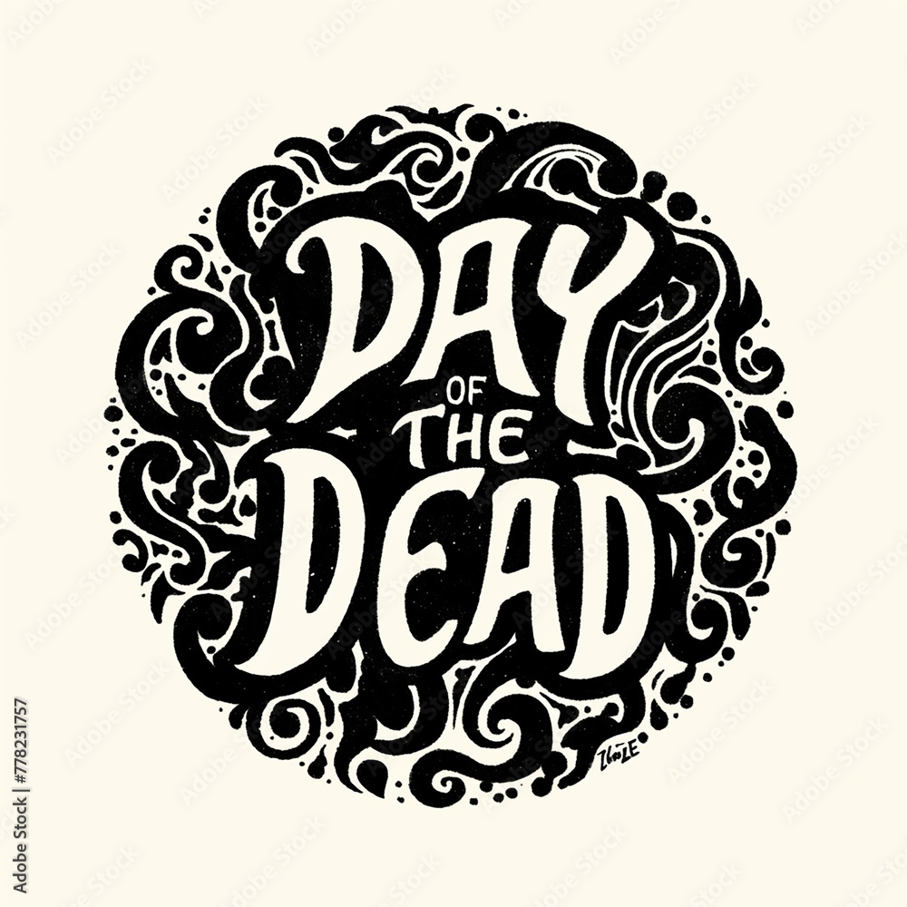 Logo Day of the dead is a Mexican holiday. It is a time to remember and ...