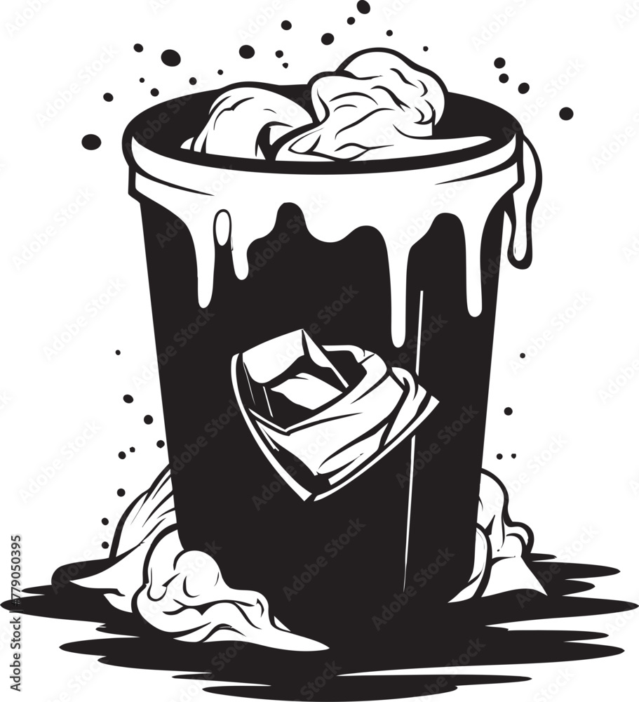 Waste Sorting Logo Design Organizing for a Better World Garbage Bin ...