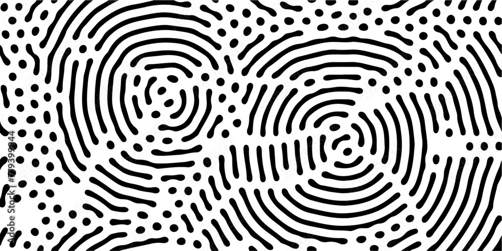 Reaction diffusion organical texture, system found in biology, geology ...