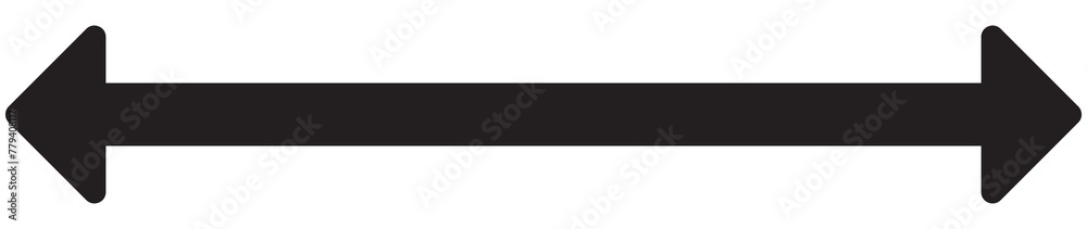 Arrow Long Icon | Arrows | Infographic Illustration | Direction Symbol ...