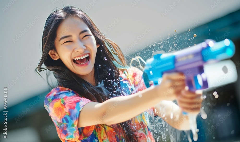 Songkran Festival in Thailand Stock Photo | Adobe Stock
