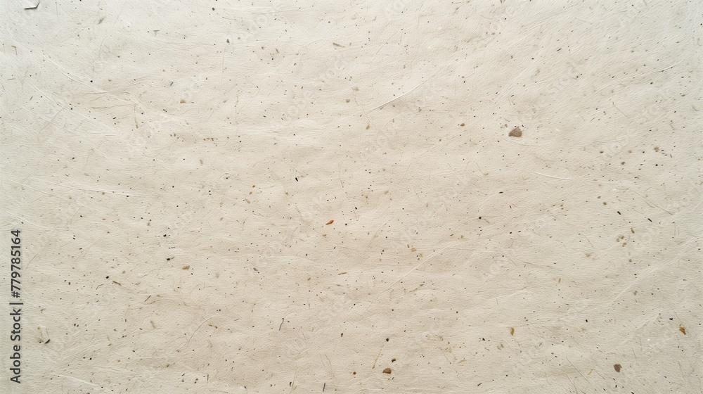 Natural handmade paper texture with visible fibers and specks Stock ...