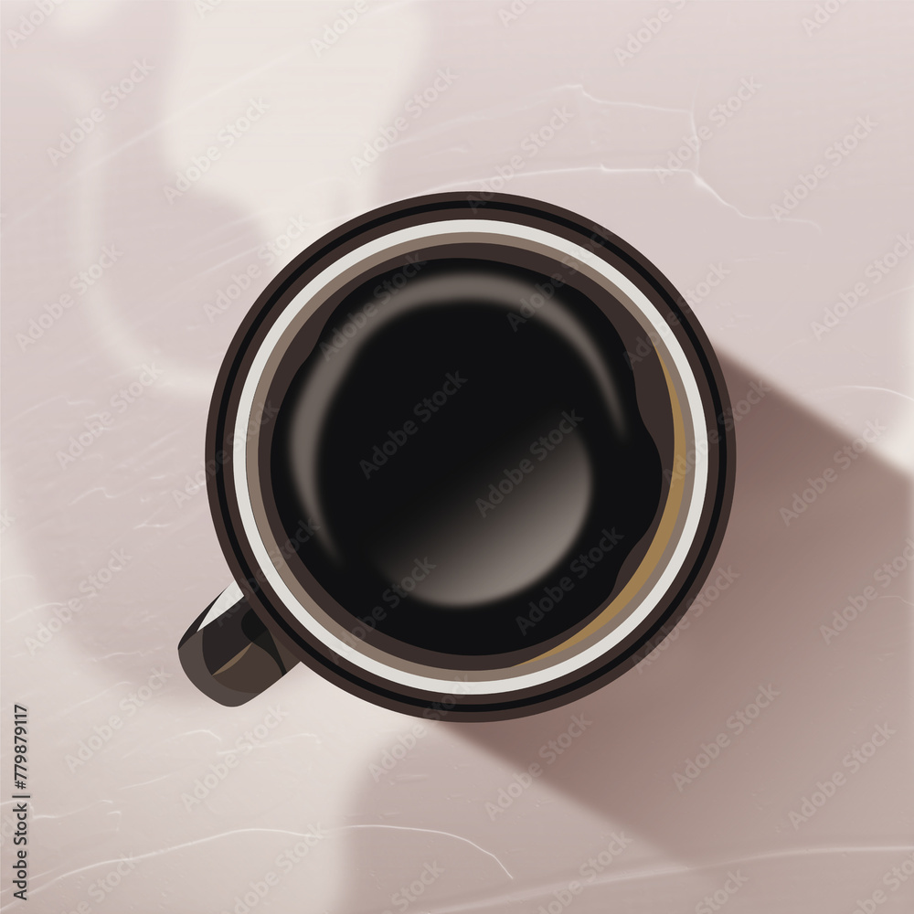 Coffee illust image Stock Illustration | Adobe Stock