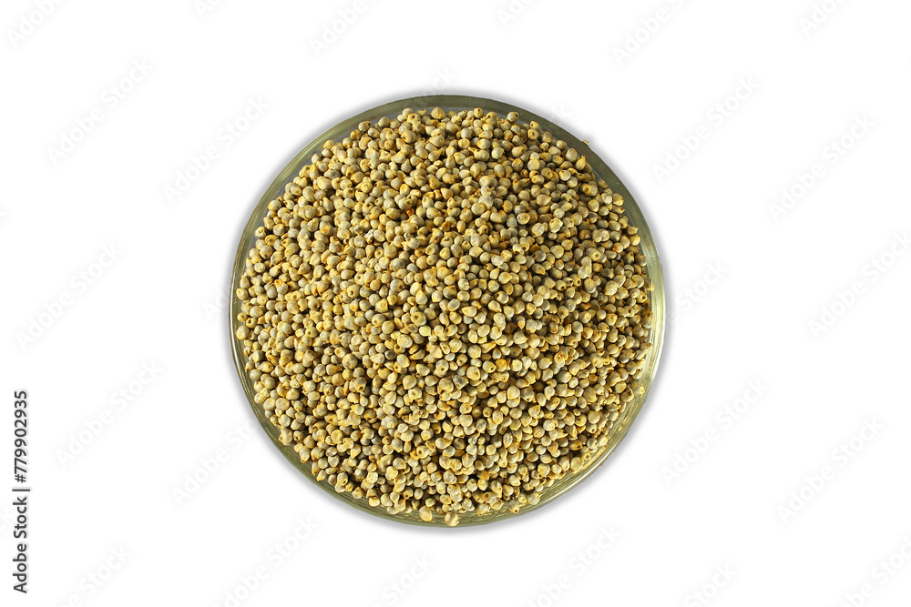Foto de Stock pearl millet grain whole in bowl also known in india as bajri,bajro,bajra,for ...
