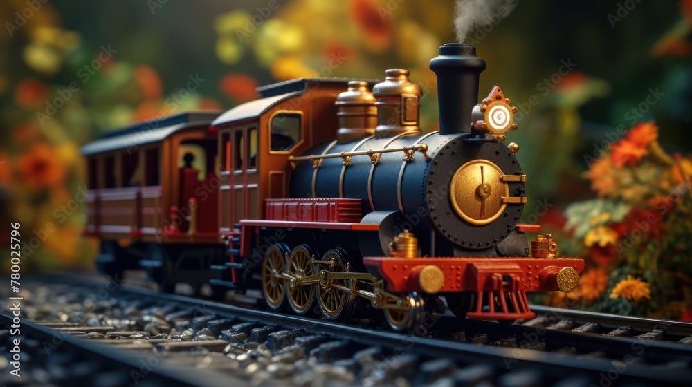 Immerse yourself in the enchanting world of miniatures with this model ...