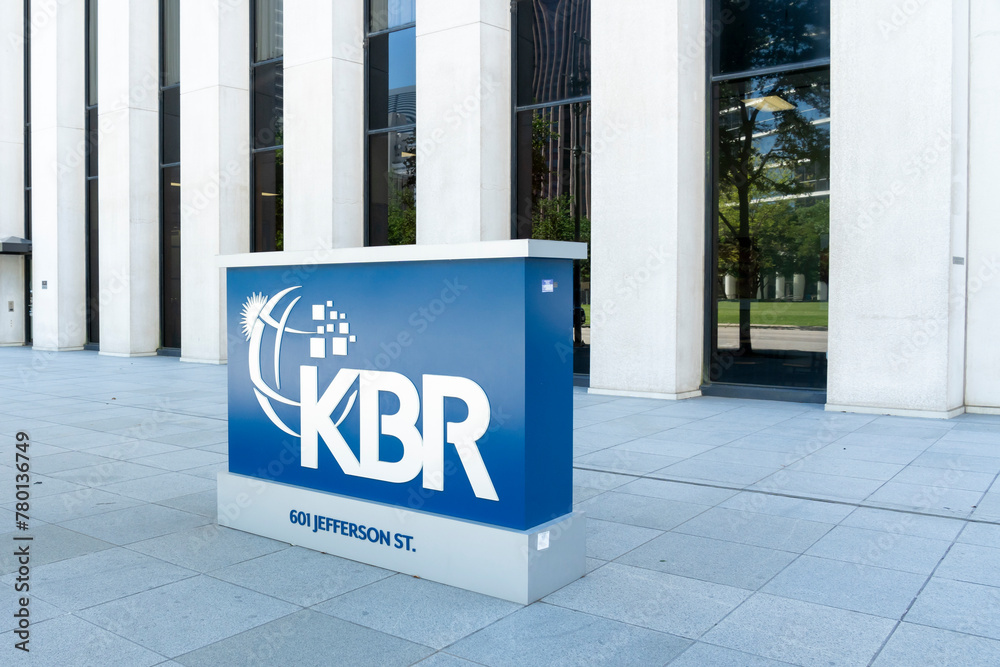Houston, Texas, USA - April 4, 2024: KBR headquarters in Houston, Texas ...
